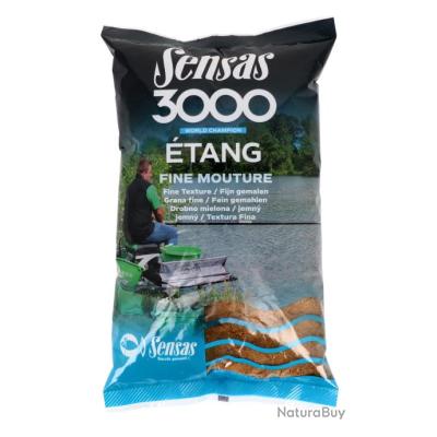 Amorce Sensas 3000 etang fine mouture 1KG - Amorces prêtes à l'emploi ...