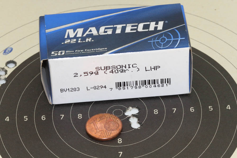 Balle 22 LR Subsonique de Magtech