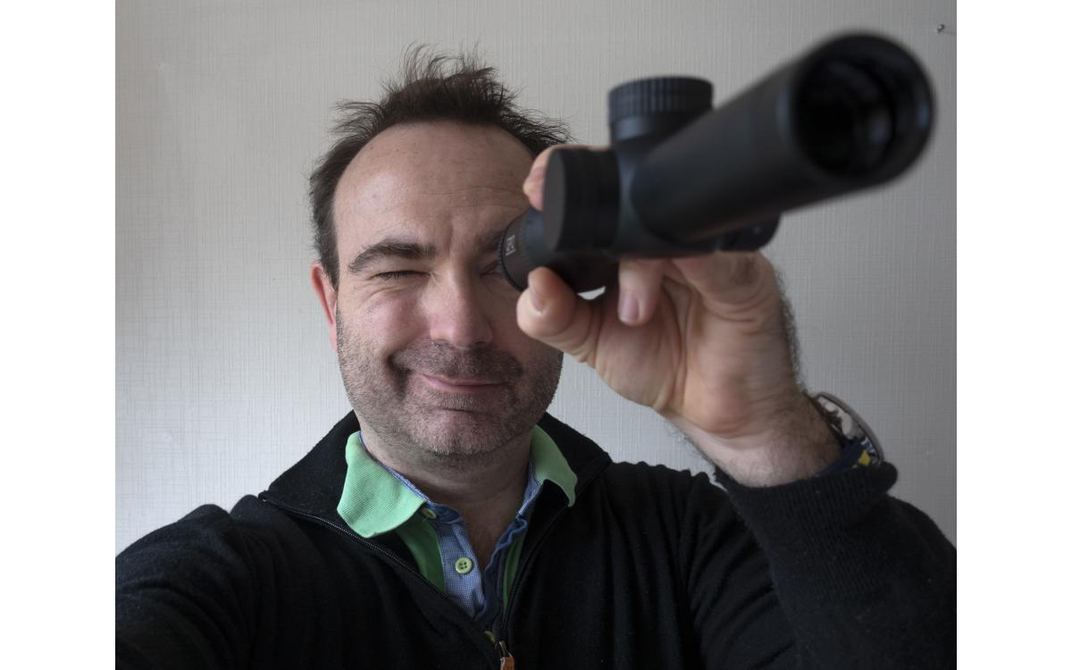 Test optique de la lunette de battue GPO Spectra 1-6x24