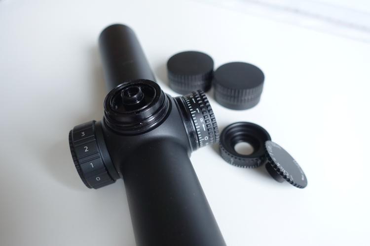 Test optique de la lunette de battue GPO Spectra 1-6x24