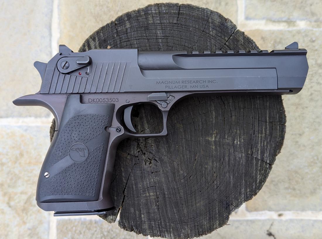 Test du pistolet Desert Egale