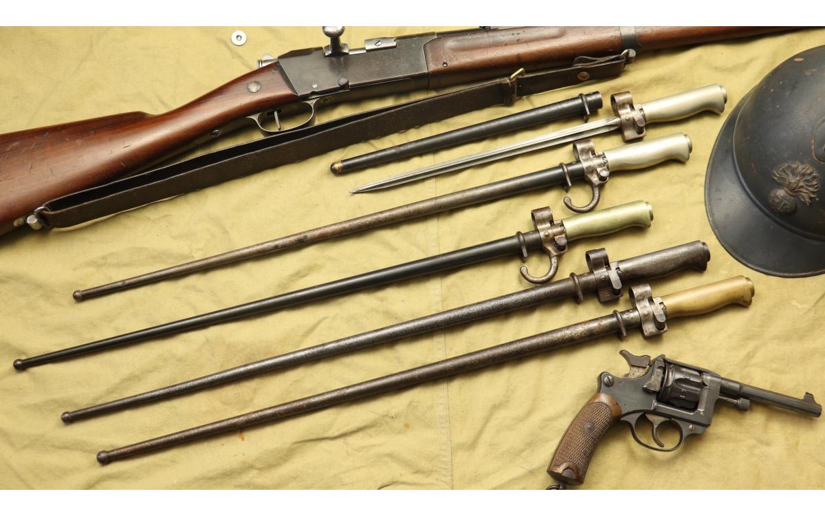 L’épée-baïonnette Mle 1886 du fusil Lebel