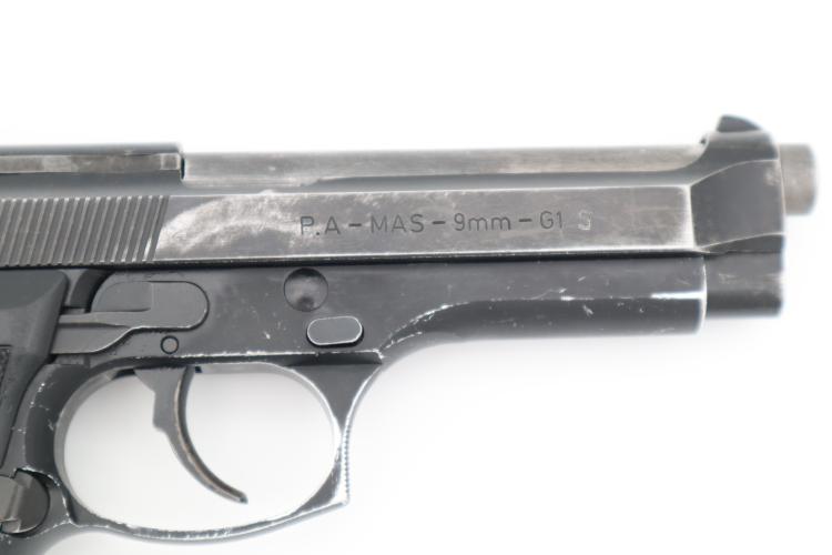 Test du pistolet PAMAS G1