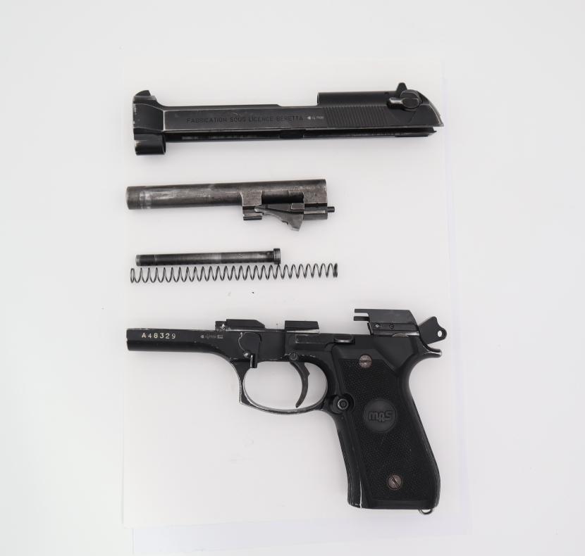 Test du pistolet PAMAS G1