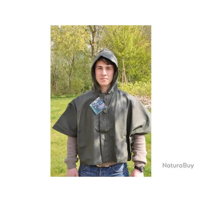 Capeline réversible orange fluo/vert - Tenues de pluie Chasse (901195)