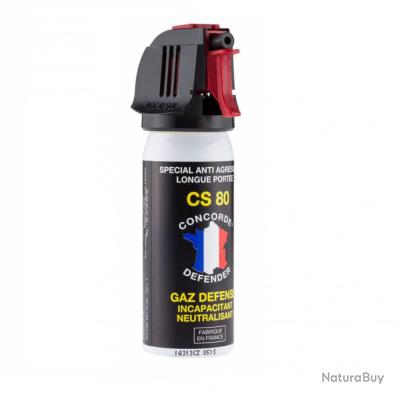 Bombe Anti-Agression Lacrymogènes GAZ CS 50 ml - Bombe lacrymogène à ...