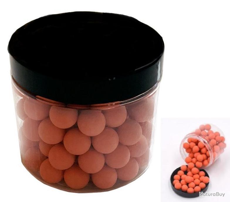 Pot de 100 Billes caoutchouc orange Cal. 50 - Munitions Gomm Cogne ...