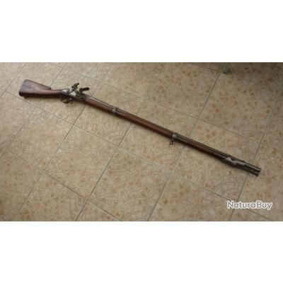 AUTHENTIQUE fusil à silex 1822 manufacture royale de saint étienne ...