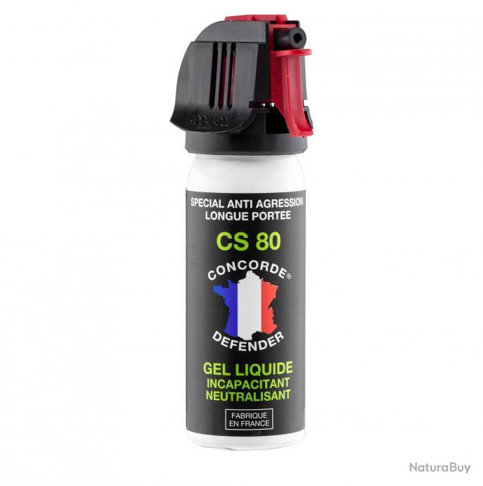 Bombe Anti-Agression GEL Lacrymogènes GEL CS 50 ml - Bombe lacrymogène ...