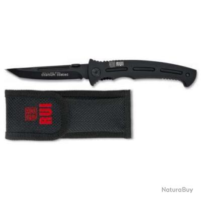 Couteau RUI Acier Titanium 9.00 cm - Couteaux à ouverture assistée ...