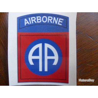 Autocollant sticker 82 nd ALL AMERICAN JEEP DODGE GMC WW2 USA ...
