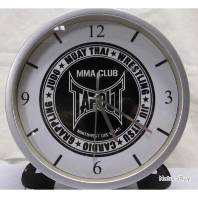 Pendule murale horloge 20 cms TAPOUT MMA 1 ( boxe combat freefight arts ...