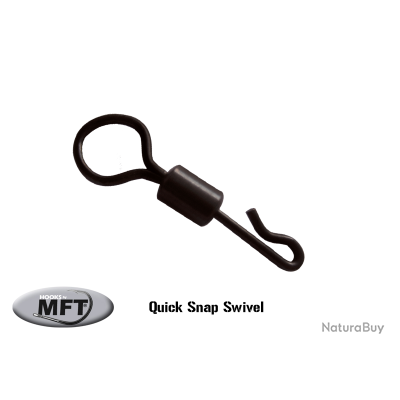MFT® - Quick Snap Swivel - Agrafes - Emerillons - Anneaux (2575744)