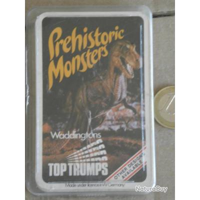Vintage top trumps prehistoric monsters top petit monstres ...