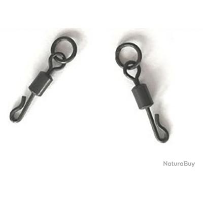Emerillon attache rapide avec anneau 4# - Agrafes - Emerillons ...