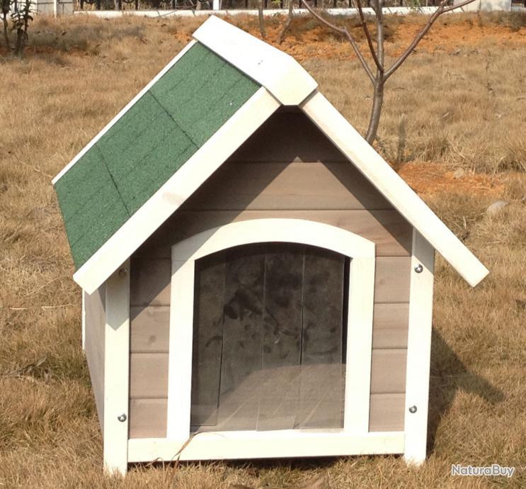 Niche chien DESIGN abri chien cabane chien cielterre-commerce - Niches ...