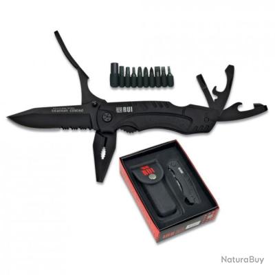 Magnifique Couteau Multifonction RUI (Titanium) avec pince et autres ...