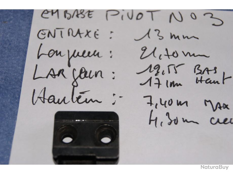 EMBASE MONTAGE PIVOTANT N°3 - Montages amovibles et pivotants complets ...