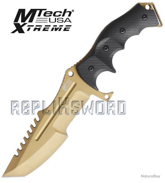 Couteau de Chasse Call of Duty Poignard Dague Tactique MX-8054GD ...