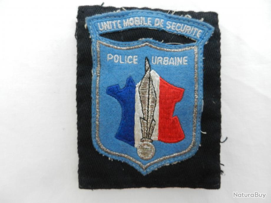 Ancien insigne badge Police Nationale française Unité Mobile de ...