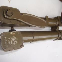 JUMELLES BINOCULAIRE MILITAIRE DE TRANCHEE Année 50 RARE ...