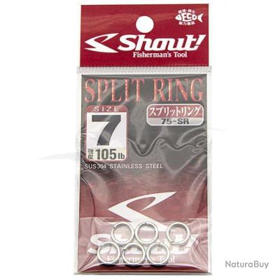 Anneaux brisés Shout Split Ring (75-SR) 7 - Agrafes - Emerillons - Anneaux Brisés - mer (4605261)