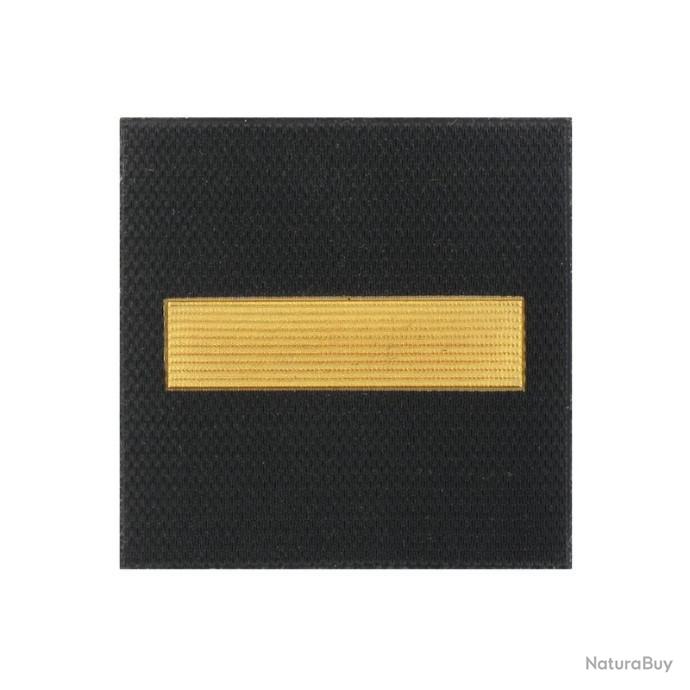 Galon poitrine GENDARMERIE MOBILE plastique grade SOUS LIEUTENANT ...