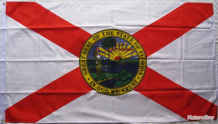 DRAPEAU USA / FLORIDA - Ref.130 - Drapeaux et Fanions (4911830)