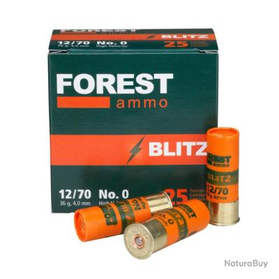 Cart. de chasse à plombs Blitz HV (High Velocity), 4,0mm (Calibre: 12/ ...