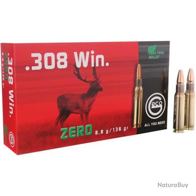 .308 Win., ZERO (8,8gr) (Calibre: .308 Win.) - Balles Calibre 308 ...