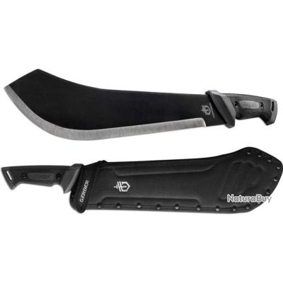 Machette Gerber Gator Bolo Machete Lame Acier Carbone 1050 Manche Grip ...