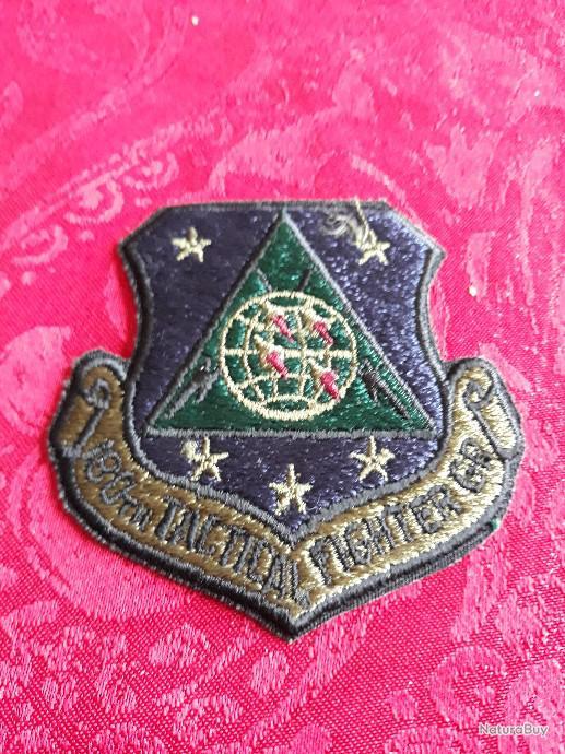 Patch armée us usaf 180th TACTICAL FIGHTER GROUP ORIGINAL - Insignes en ...