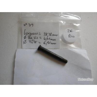 VENDU PAR CUIRASSIER11 N° 39 VIS NEUVE D'ARMURERIE POUR DIVERSES ARMES ...