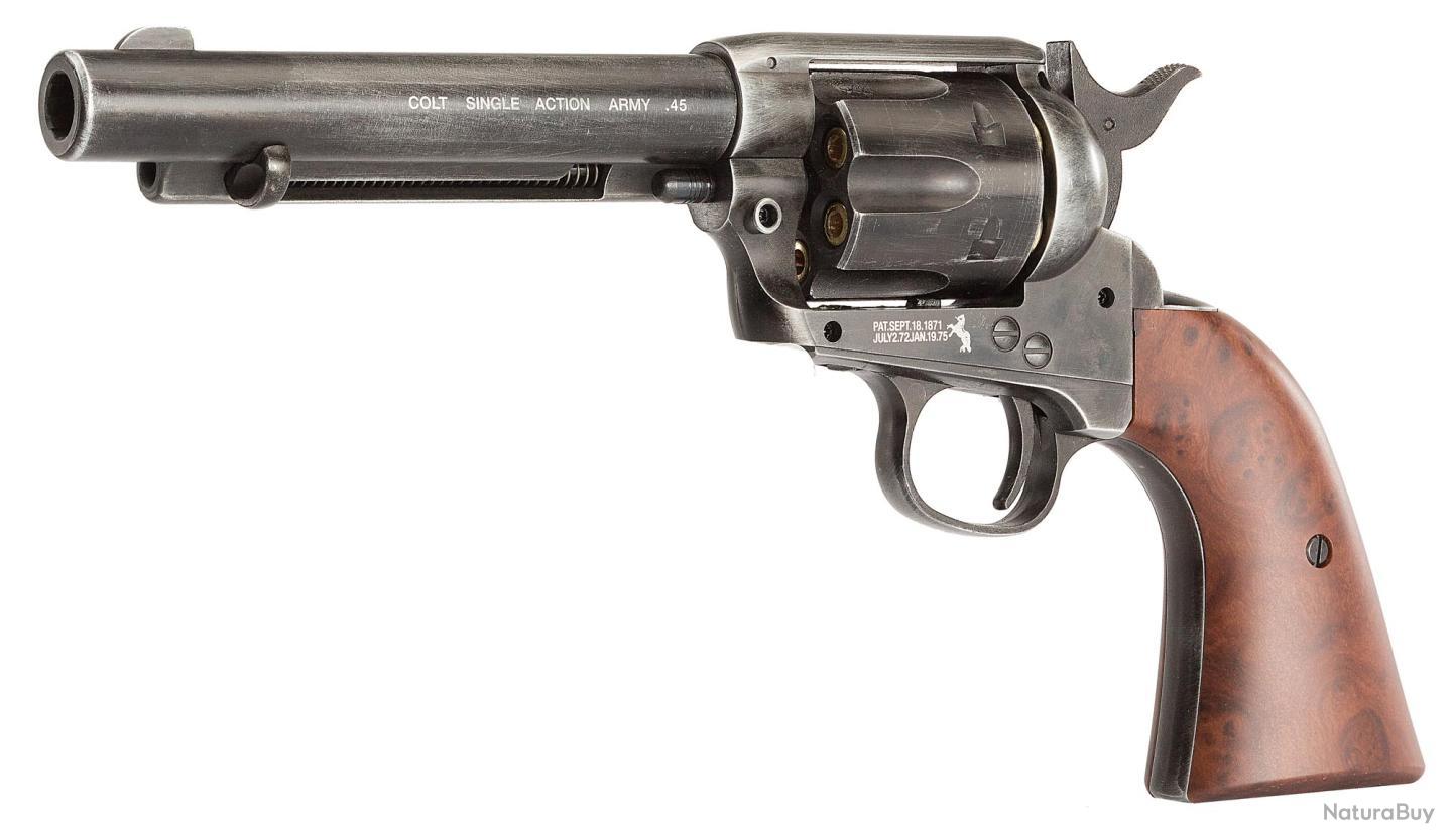 ( Revolver Colt Simple Action Army 45 antique BB's cal. 4,5 mm)Revolver ...