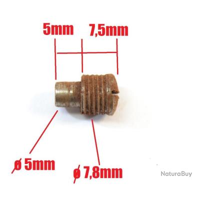 Vis pour arme, vis de boitier avec axe, a identifier. Pistolet ou fusil ...