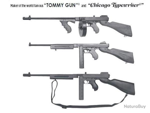 3 Notices pour la mitraillette Thompson - Livres sur les armes de ...