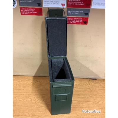 ORIGINAL AUTHENTIQUE US ARMY PA-60 CAISSE STOCKAGE TRANSPORT AVEC ...