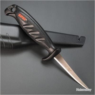 Couteau Rapala Deluxe Falcon Fillet Acier Carbone/Inox Manche ...