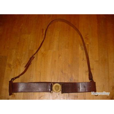 Ceinturon et baudrier d'officier des troupes coloniales. - Ceinturons ...