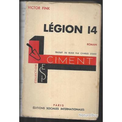 Légion 14 de victor fink , collection ciment - Livres historiques et ...