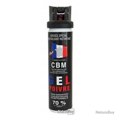 5 Bombes Lacrymogènes de Défense GEL Poivre 75ML - Bombe lacrymogène à ...