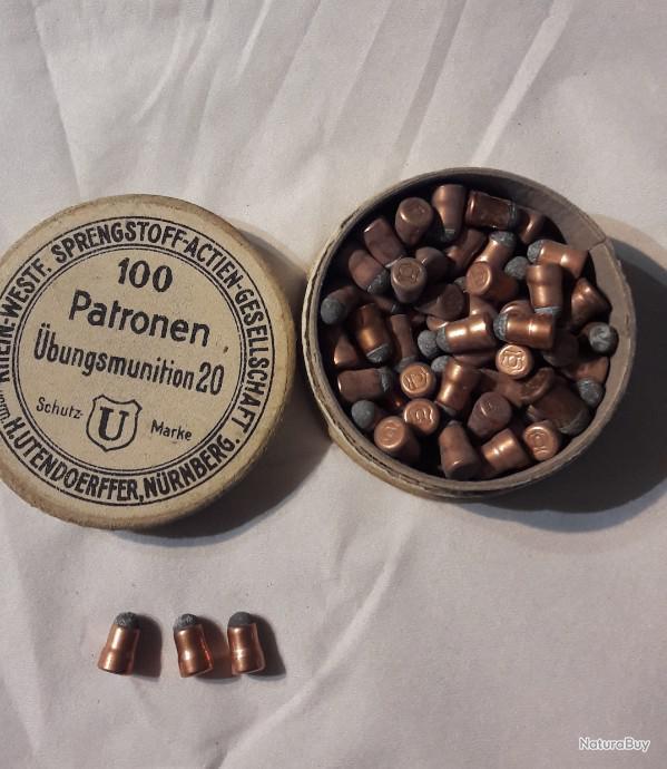 Cartouches 4mm M20 - Munitions à percussion annulaire (22LR, 6mm, 9mm ...