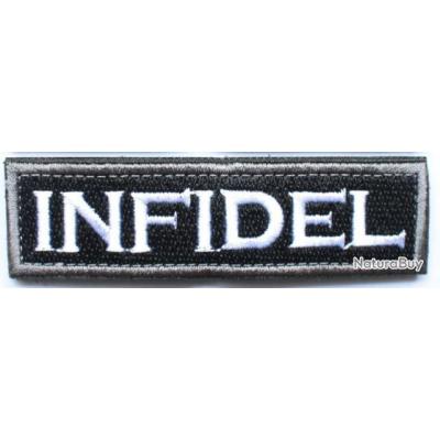 Patch velcro INFIDEL - Gilets tactiques Airsoft (9714765)