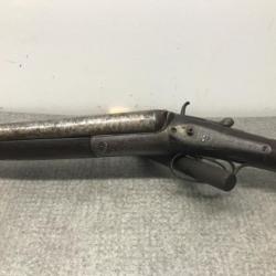 Fusil juxtaposé à chien extérieur et percussion centrale - NaturaBuy