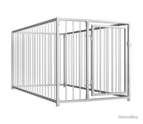 Cage chien 2m x 1m x 1m enclos chien parc chien cage chiot chenil chien ...