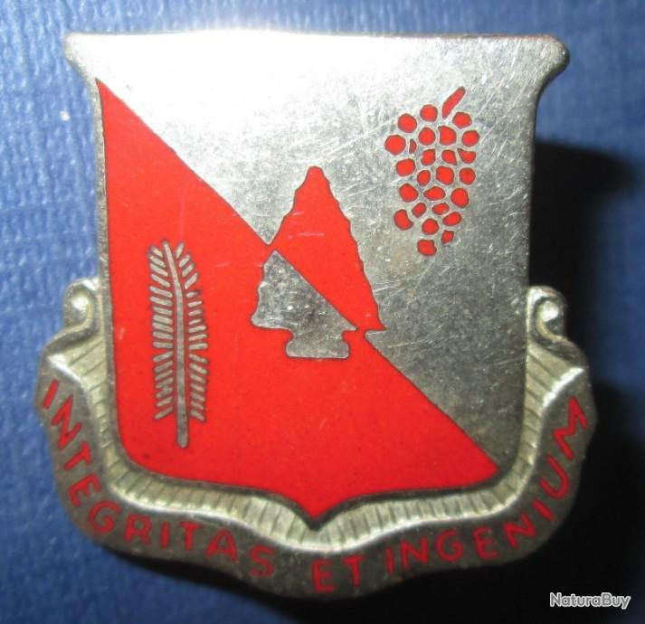 Insigne de Col US "983rd Engineer Battalion" c.1950 - Insignes ...