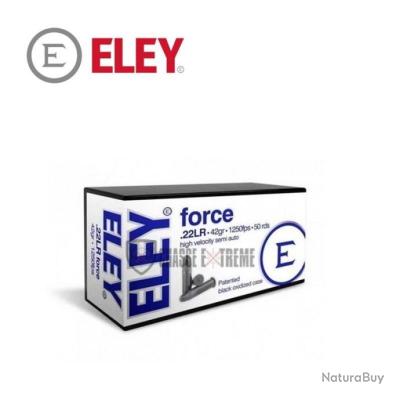 50 Munitions ELEY Force 42gr Cal 22 LR - Munitions - Balles 22LR (6540569)