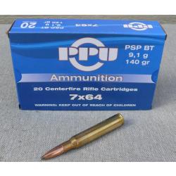 Balles Calibre 7x64, neuf et occasion