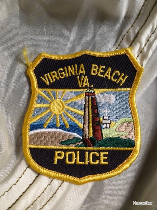 PATCH VIRGINIA BEACH POLICE DEPARTMENT - Insignes en tissu - Patchs ...