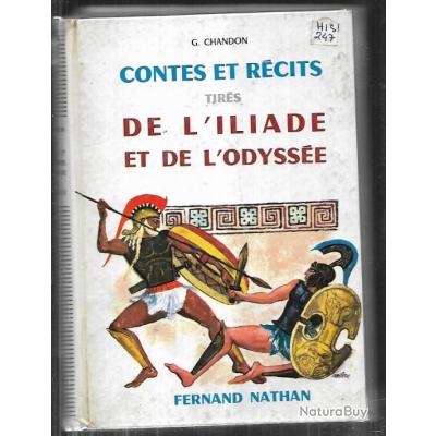 Contes et récits tirés de l'iliade et de l'odyssée de g.chandon ...